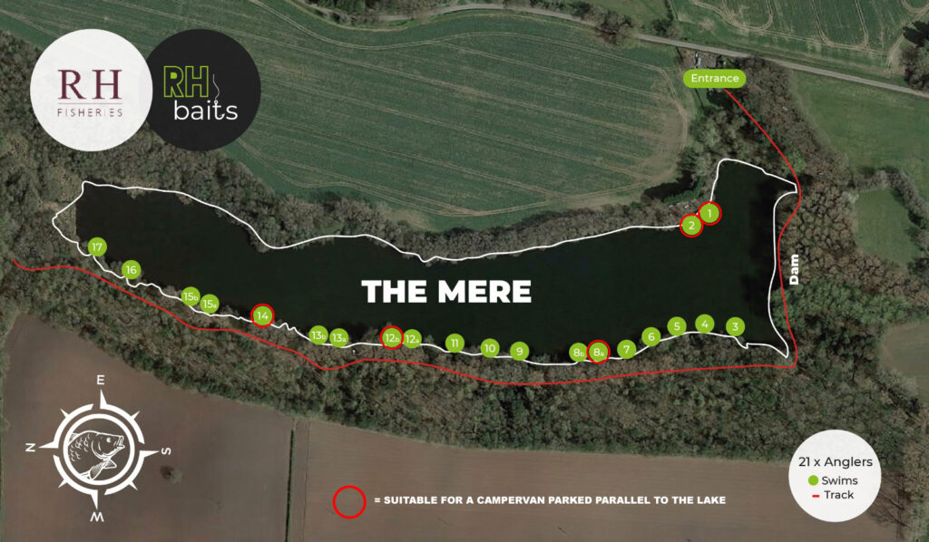 Carp Fishing From A Campervan - The Mere - RH Fisheries - Campervan ...